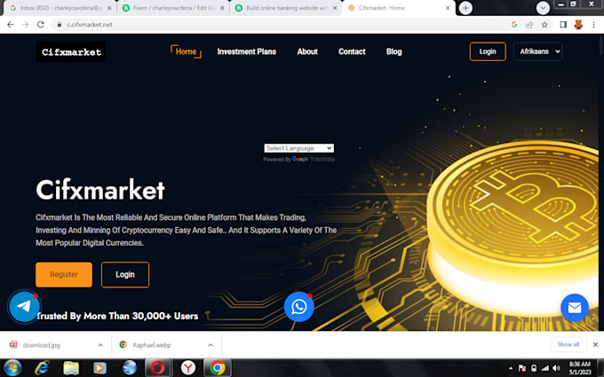 Build a broker or trading website by Charleyowoferia | Fiverr