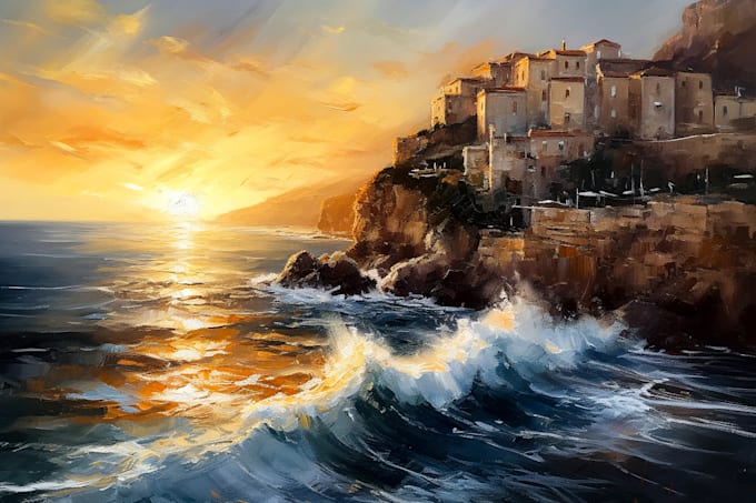 Create stunning ai generated landscapes, waterscapes art by Digitalray | Fiverr