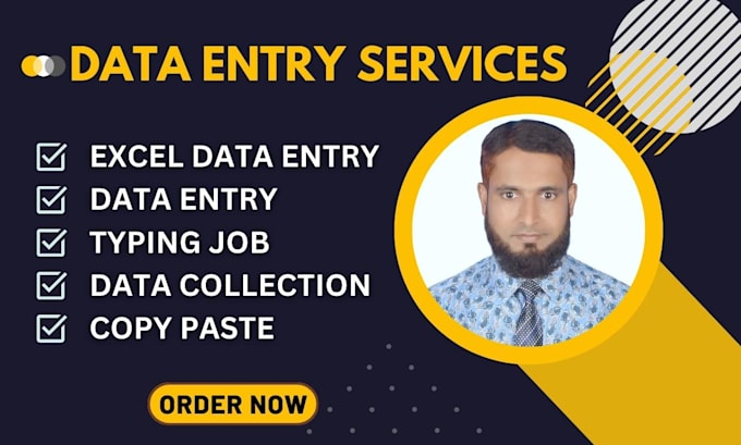 Do excel data entry work accurately with efficiency by Virtual_hossan ...