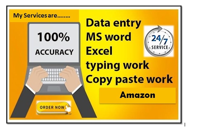 Do data entry, copy paste typing, virtual assistant by Anjuman_va41 | Fiverr