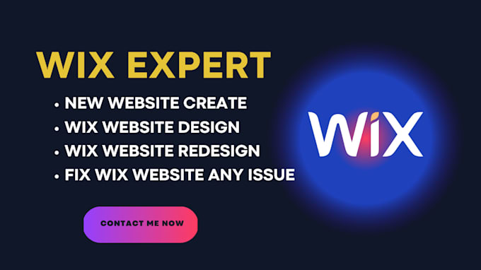 Wix website design and redesign wix website edit and fix wix website revamp wix by Sbsajon | Fiverr