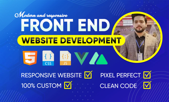 Create A Modern Custom Website Or Web App With Javascript Vue And Nuxt Js By Alishan77 Fiverr