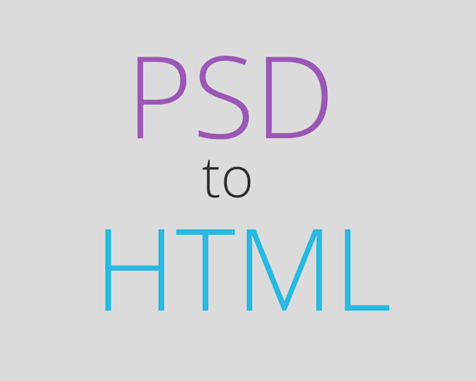 Convert Your Psd Or Image Mockup To Html And Css By Leecandoit Fiverr