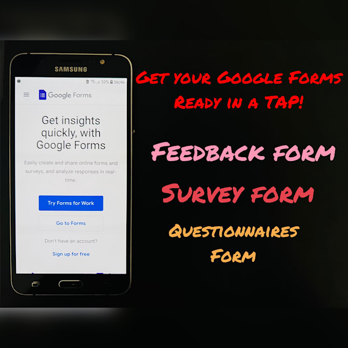Create receptive forms, surveys, quiz using google forms by ... Create receptive forms, surveys, quiz using google forms by ...