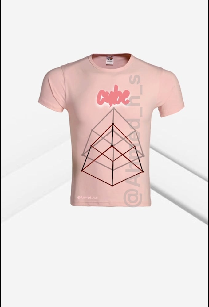 Amainh logo tshrit desing brand cube by Ahmed_h_s | Fiverr