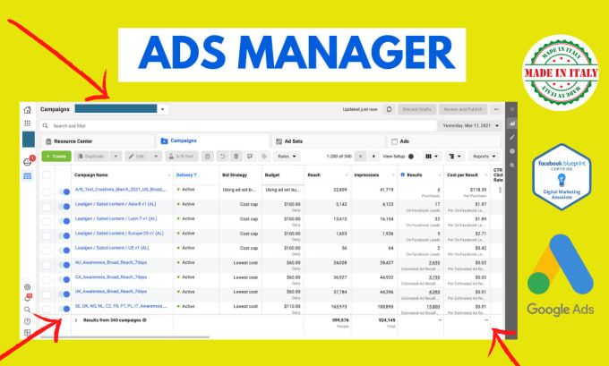 Create and manage ads campaigns by Jacopo_tallini | Fiverr Create and manage ads campaigns by Jacopo_tallini | Fiverr