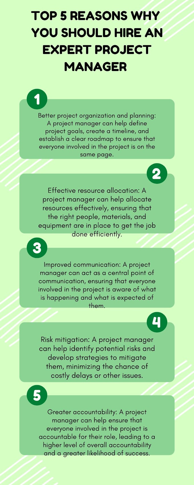 Deliver success on every project expert project management services by ...