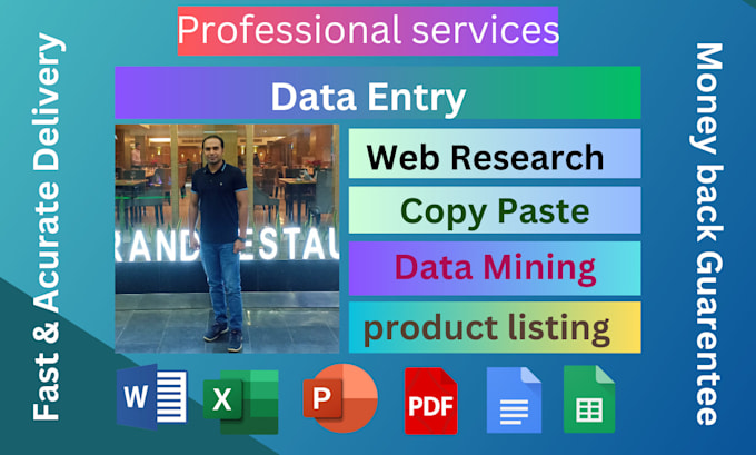 Do professional data entry, virtual assistant, web scraping, and data collection by Masumjoy7 ...