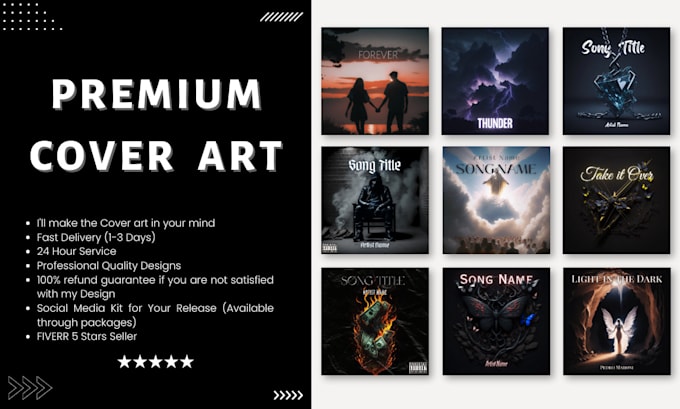 Design professional album cover with unlimited revisions by ...
