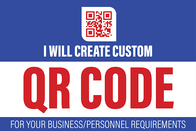 Create custom qr code for you by Vectorsl | Fiverr