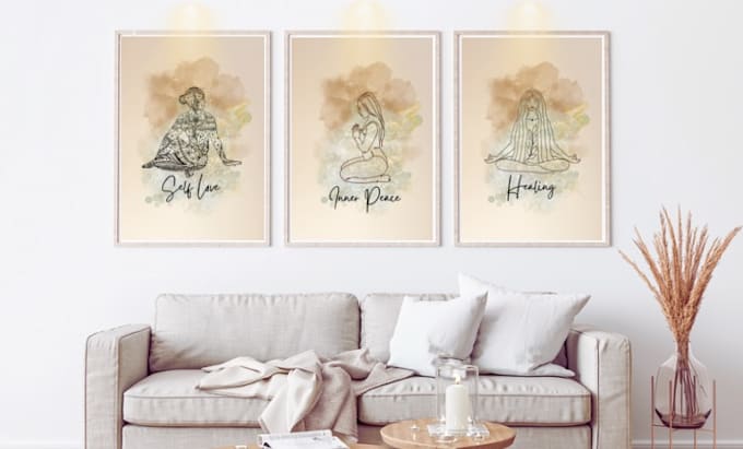 Design trendy, digital printable wall art for etsy by Biancawilson726 ...