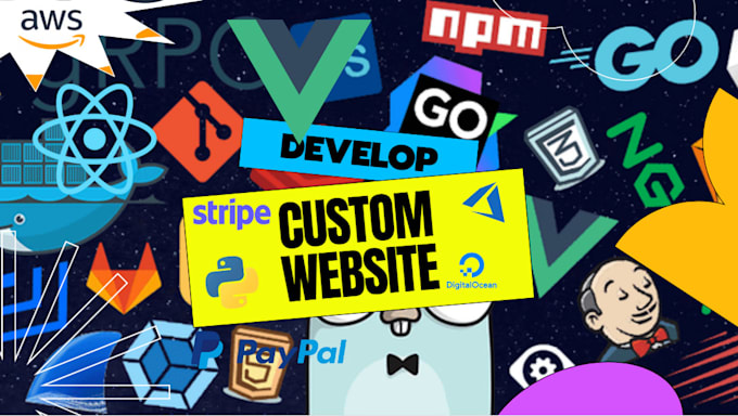 Develop custom website using django and mern stack by Shahedtalukder5 | Fiverr