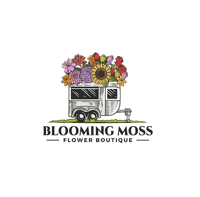 Design fantastically structured floral boutique logo by Sandra_eichmann ...