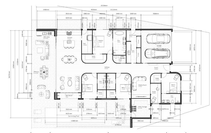 Create floor plans, interior detailing and specifications by ...
