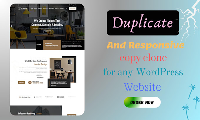Reactive Design Duplicate And Clones Using Wordpress By Ramimrvv Fiverr