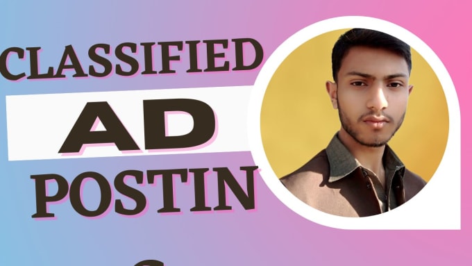 Post your ads on top classified ad posting site by Ahscreatives | Fiverr