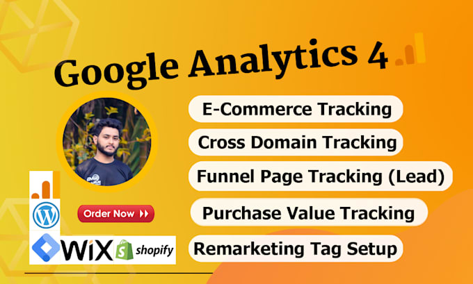 Fix or setup ga4 ecommerce tracking, google analytics 4, conversion tracking gtm by Rifats742 ...