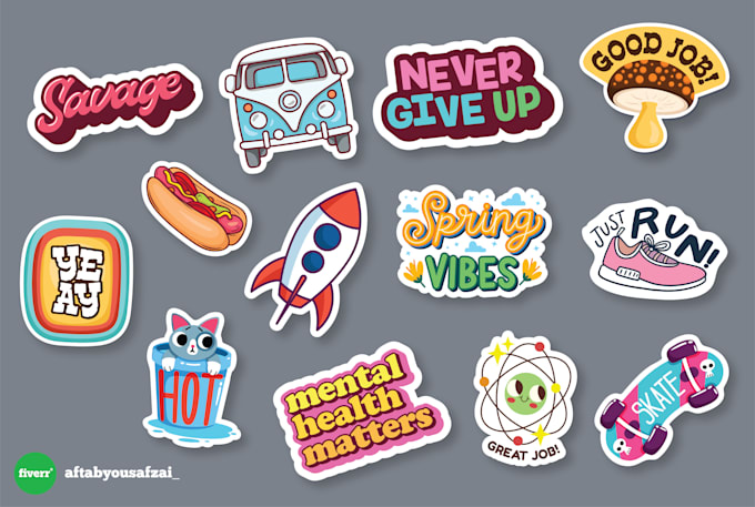 Design unique logo, sticker, badge, label and patch by Aftabyousafzai ...