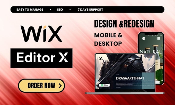 Design and build your wix website by Znassim | Fiverr