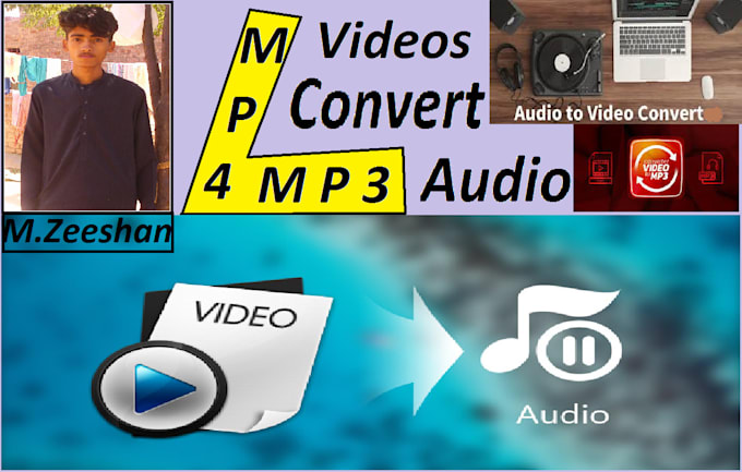 Convert videos to audio by Mp4converttomp3 | Fiverr