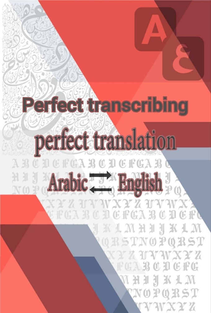 Transcribe audio and video file in arabic and english by Mahdish97 | Fiverr