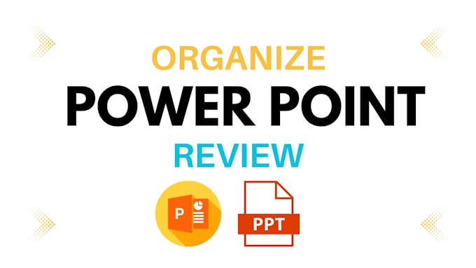 Help you to organize your powerpoint presentation slide by Im_rocx | Fiverr