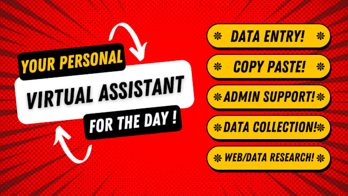 Be you all around personal virtual assistant by Raph_torres1125 | Fiverr