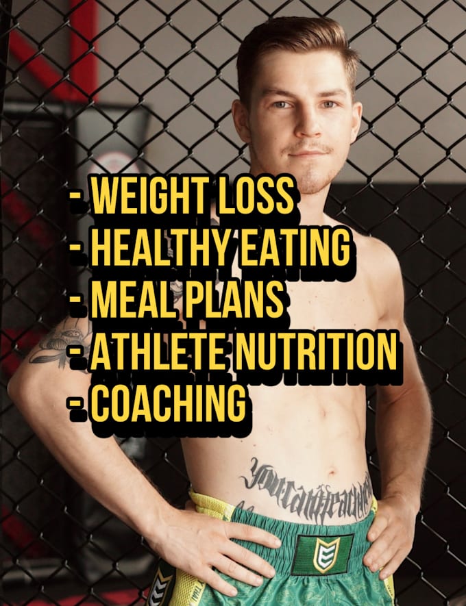 Weight loss made easy, individual nutrition plan by Fitmarvin | Fiverr