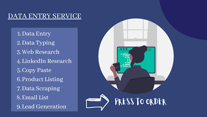 Provide fastest excel data entry collection internet research data ...
