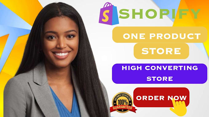 Design shopify single product store dropshipping store shopify website ...