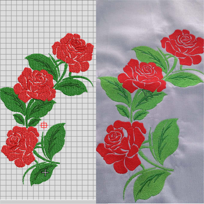 Do custom embroidery digitizing of designs in digital files by Cr8ived ...