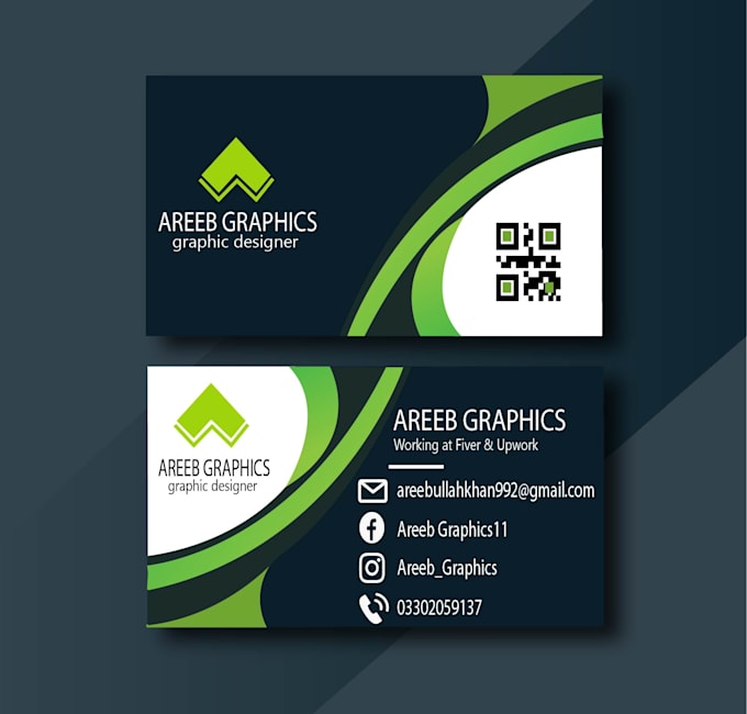 Do professional business card design by Areebkhan992 | Fiverr