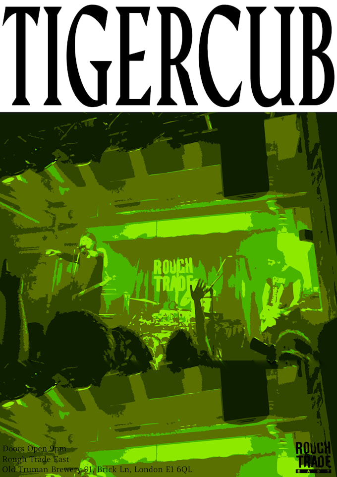 Make a music artist band poster ad or logo by Saintroes | Fiverr