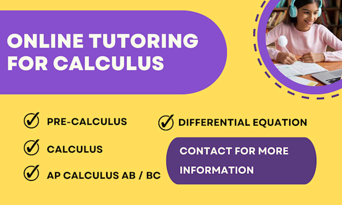 Tutor precalculus and calculus for any exam by Vimath_tutor | Fiverr