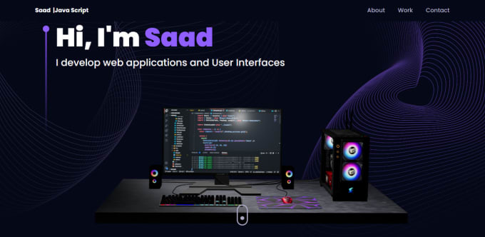 Do Front End Web Development In Html Css Javascript React By Saadshakil17 Fiverr