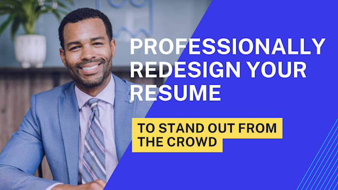Redesign your cv or resume to get you noticed by Cstirling1989 | Fiverr