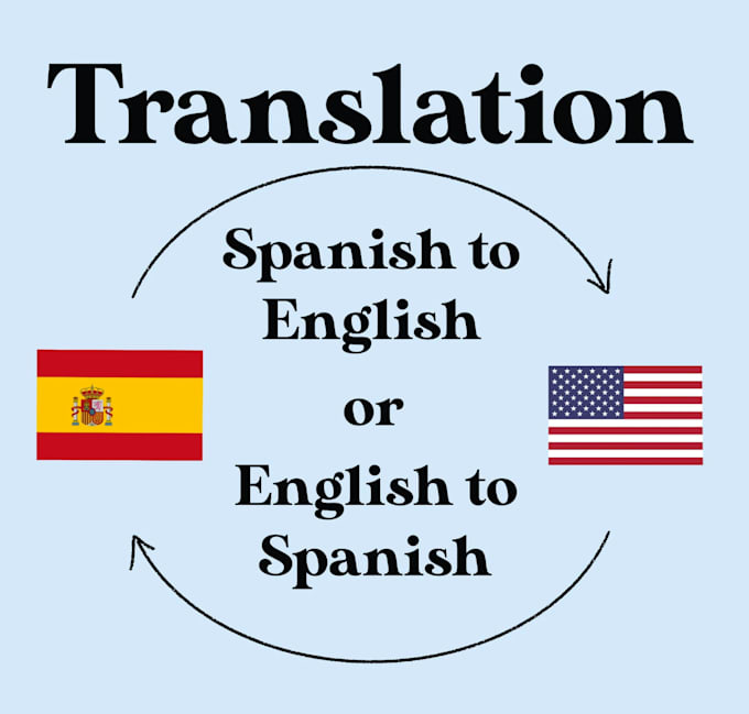 Translate spanish english, english spanish and transcript by ...
