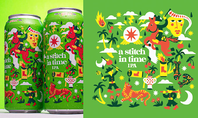 Create beer and beverage label designs by Gordonauld | Fiverr