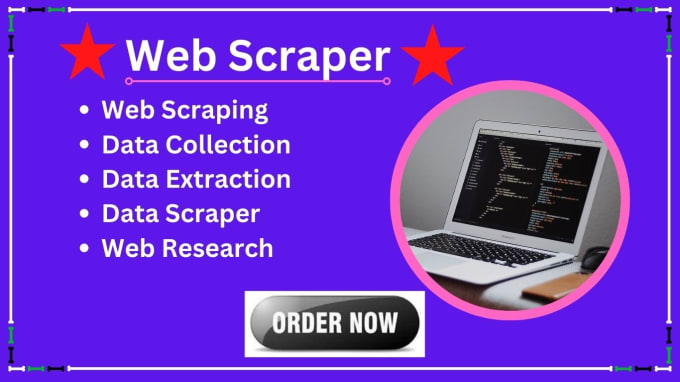 Web scraping, data scraping, python data scraping by Khalidkhan911 | Fiverr