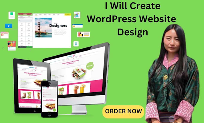Design ecommerce website and word press website by Dechenzangmo879 | Fiverr