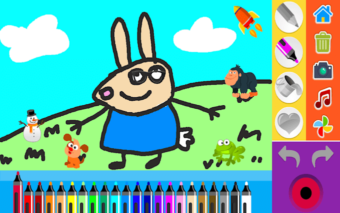 Childrens coloring game project on unity by Danichcorp | Fiverr