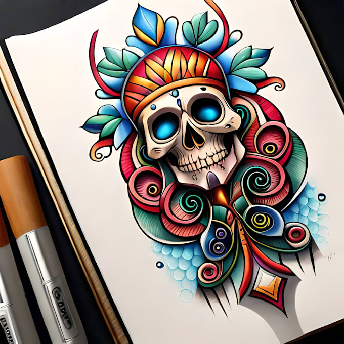 Eu vou vender imagens para tatuagens by Vin4sou | Fiverr