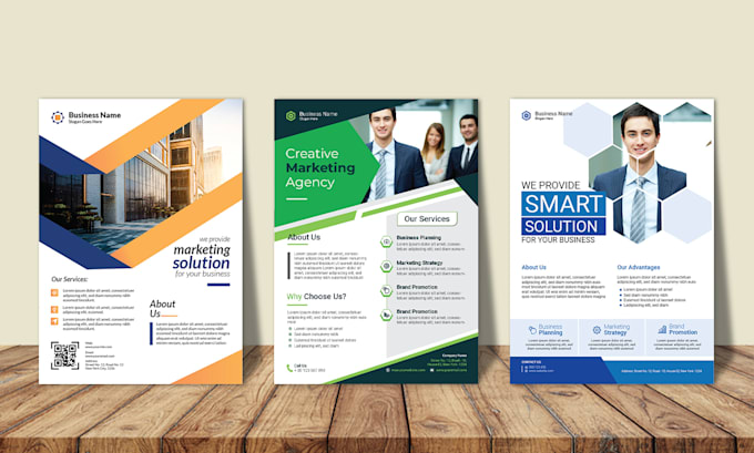 Design eye catchy flyer and poster by Graphictree01 | Fiverr