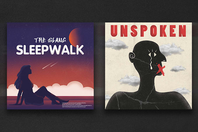 Design unique modern album covers for artists and producers by ...