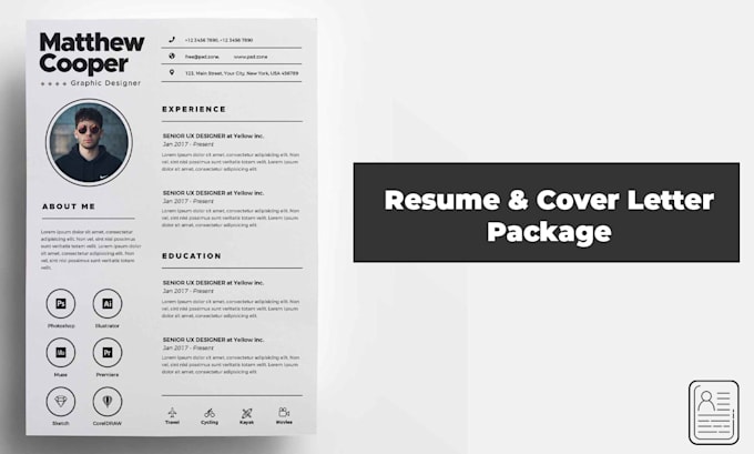 Write your cv, resume, cover letter and optimize linkedin by Tenstar ...