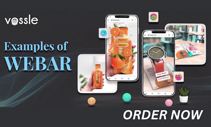 Develop or integrate augmented reality into your website, webar by ...