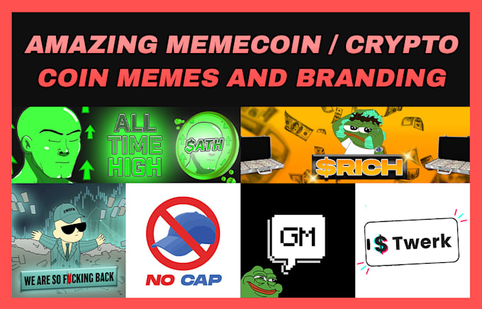 Make amazing branding for your memecoin crypto token by Growthwizard ...
