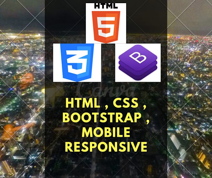 Diseñaré sitio web con html, css y bootstrap by Gonzaloagustinn | Fiverr