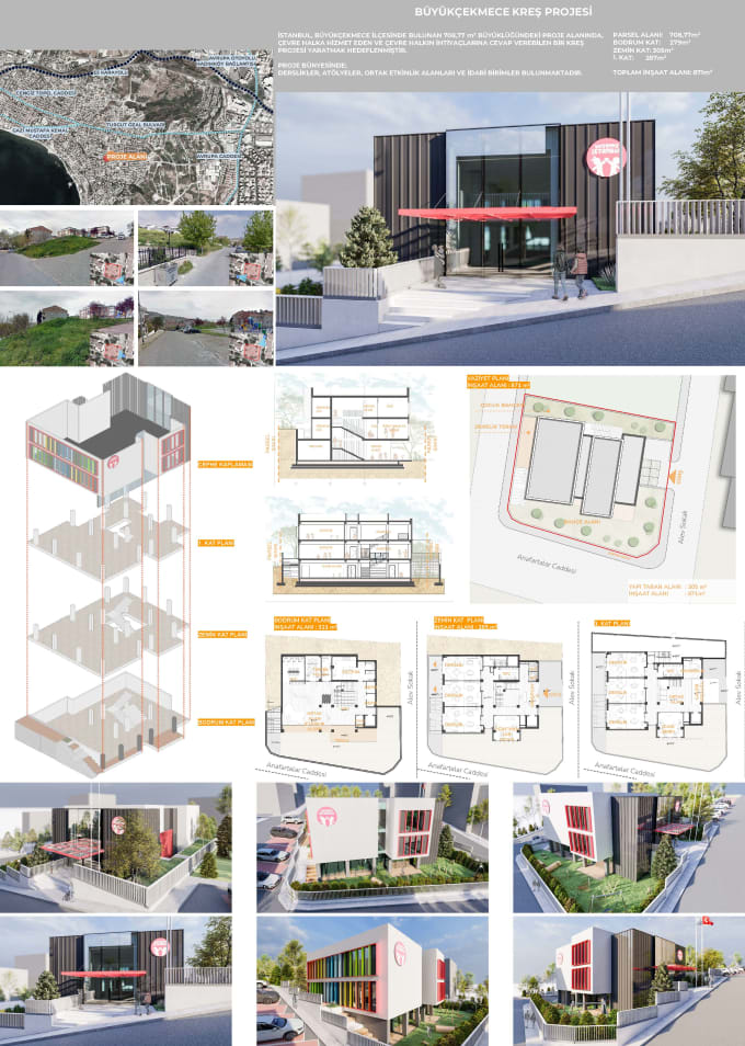 Architectural presentation design and diagrams by Arc_handeyilmaz | Fiverr