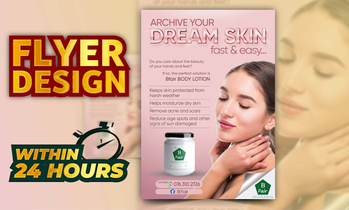 Design unique flyer brochures and creative leaflet design by ...